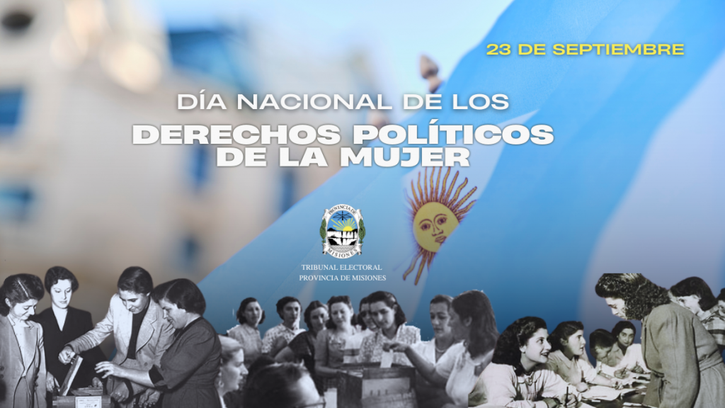 23 de septiembre – Día Nacional de los Derechos Políticos de la Mujer – Tribunal Electoral de la ...